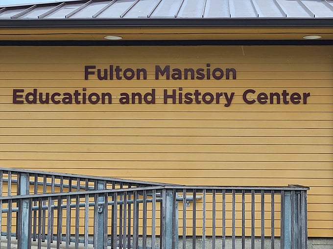 History class was never this exciting! The Fulton Mansion isn't just a pretty face – it's got brains too!