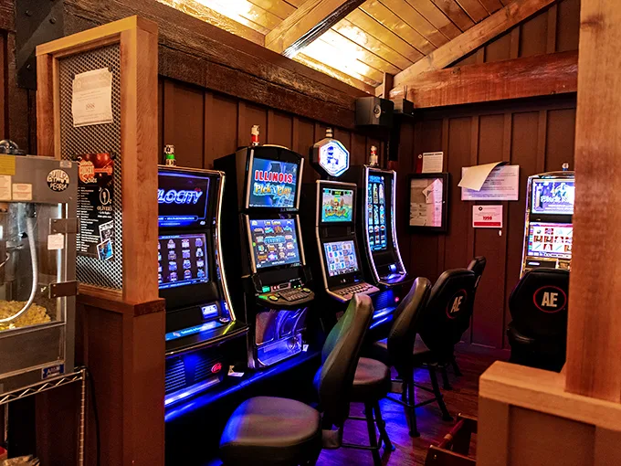 Feeling lucky? Oliver's isn't just about food – these slots add a dash of Vegas to your pizza night. Just don't bet your last slice!