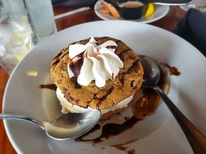 Fried ice cream: where hot meets cold in a delicious paradox. It's like Florida weather in dessert form—unpredictable and utterly delightful!