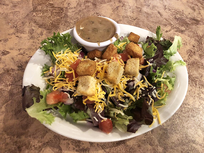 A salad so fresh, it might just start its own wellness Instagram. Who knew being good could taste this great?