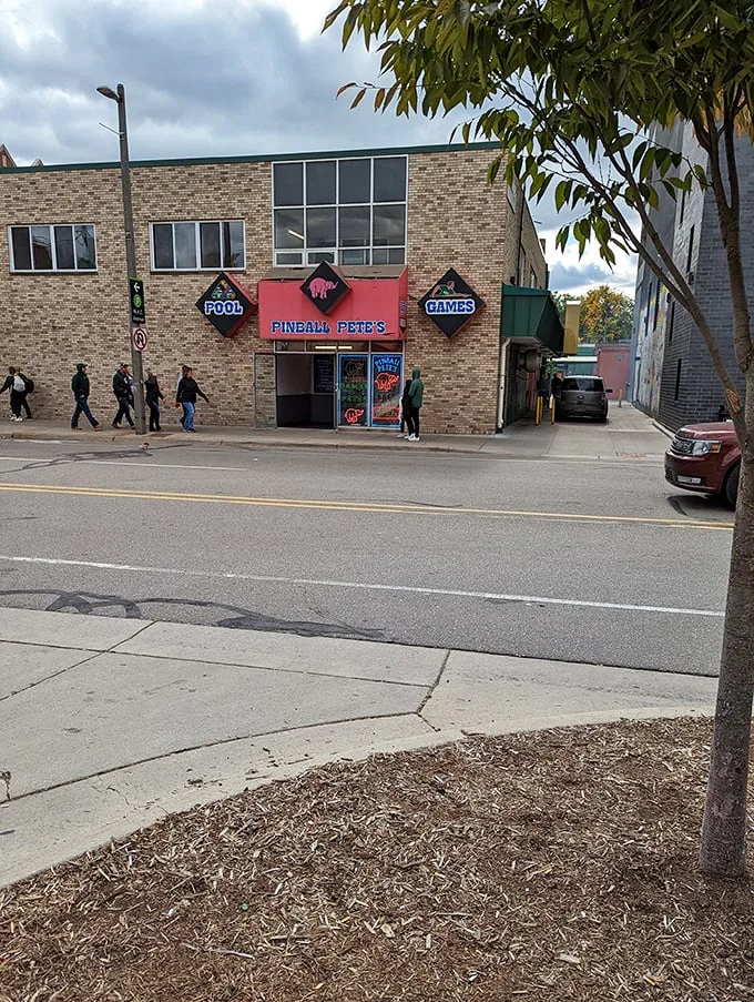 Don't judge a book by its cover – or an arcade by its exterior. Inside this building, childhood dreams come alive!