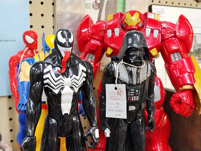 Superheroes of yesteryear, unite! These action figures are ready to save the day—and your inner child.