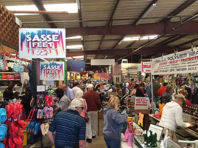 Packed house, packed shelves! When the deals are this good, everyone wants a piece of the action.