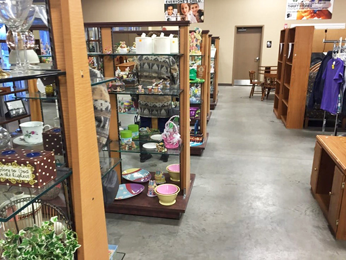 A treasure trove of knick-knacks and nostalgia! Every shelf and display case holds the potential for that perfect conversation piece for your home.
