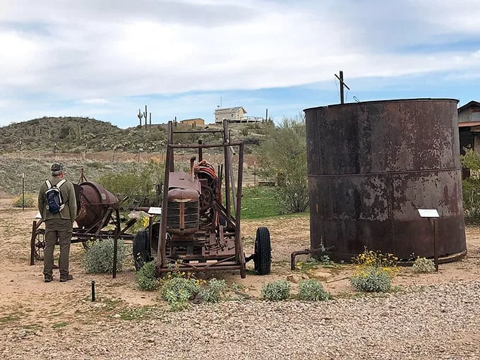 Rust never sleeps, but it sure tells great stories. This collection of vintage machinery offers a glimpse into Wickenburg's rugged past, when gold fever ran high.