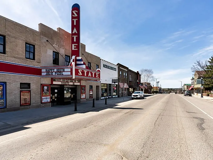 The State Theater: Ely's silver screen dream machine. It's where the town gathers to laugh, cry, and debate whether butter really belongs on popcorn (spoiler alert: it does).