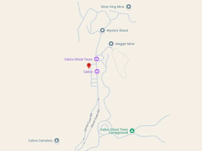 16 calico map
