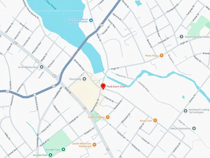 16. third alarm diner map