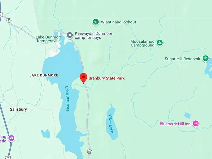 16. branbury state park map