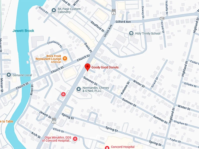16. goody good donuts llc map