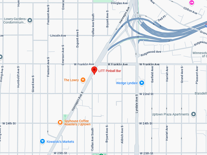 16. litt pinball bar map