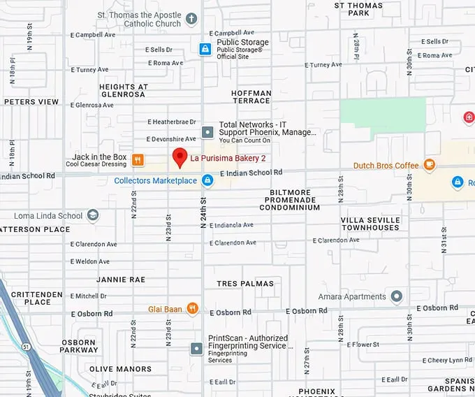 16. la purisima bakery 2 map