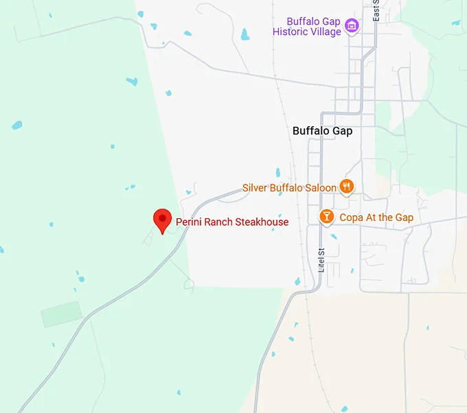 16. perini ranch steakhouse map