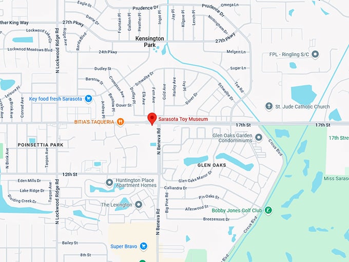 16. sarasota toy museum map