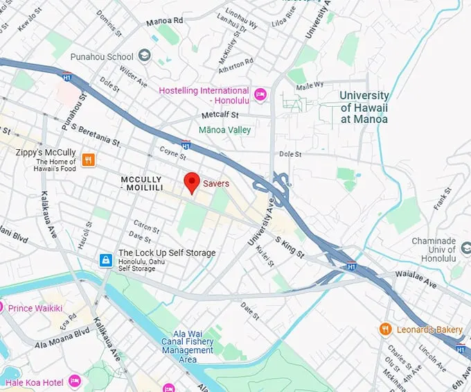 16. savers map