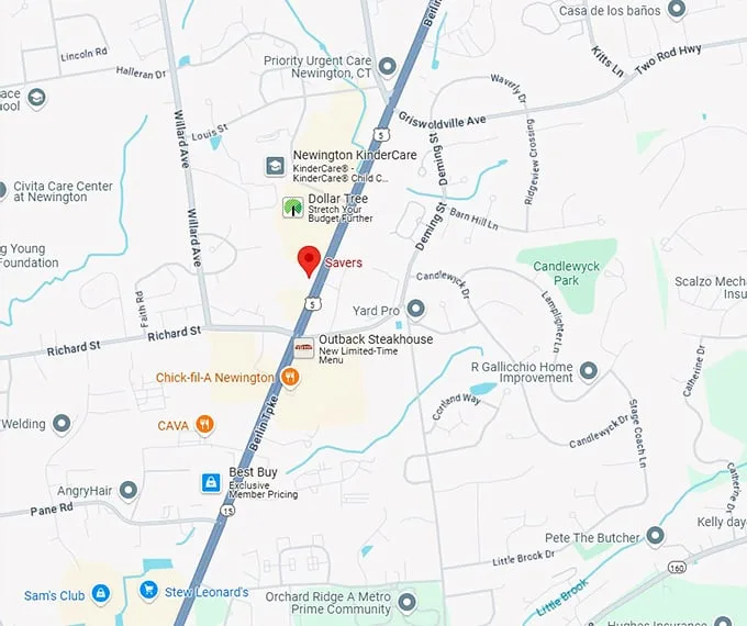 16. savers map