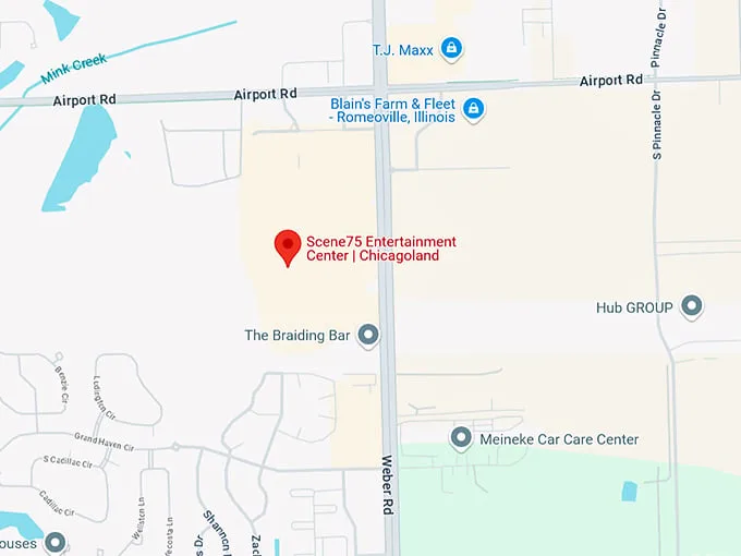 16. scene75 entertainment center chicagoland map
