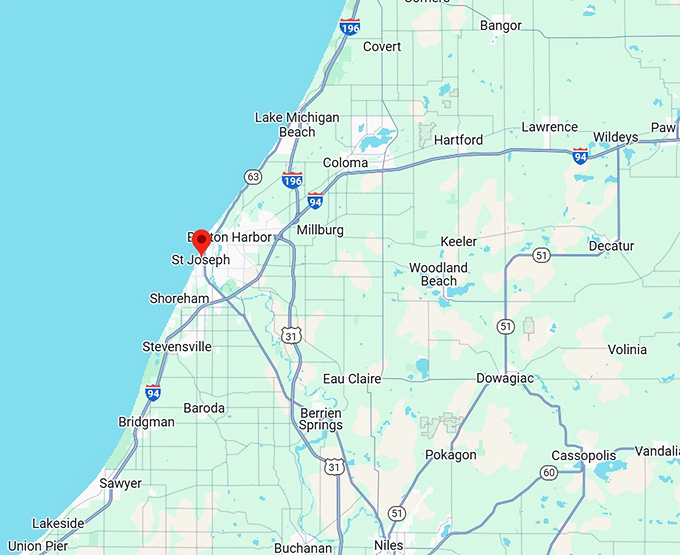 16. st. joseph map