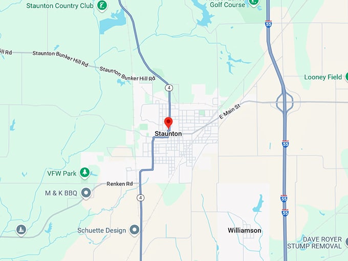 16. staunton map