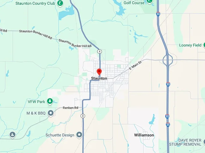 16. staunton map