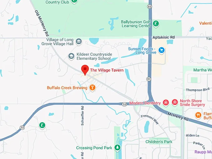 16. the village tavern map