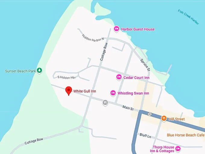 16. white gull inn map
