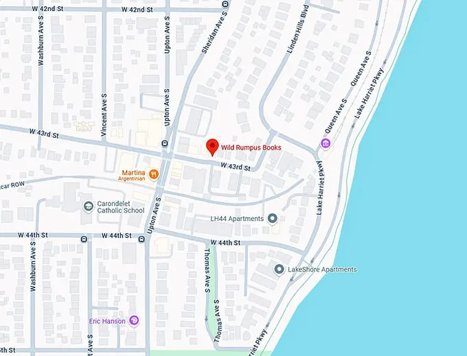 16. wild rumpus books map
