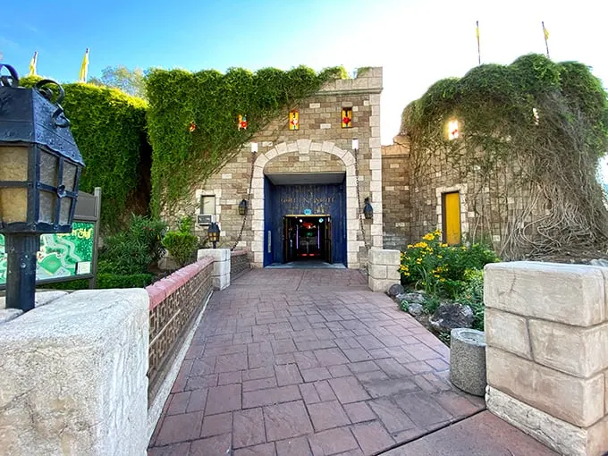 Welcome to Golf N' Stuff, where neon dreams come true! This kaleidoscope of colors might just make you forget you're terrible at mini-golf.