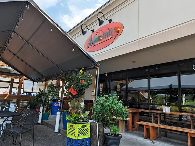 "Taco 'bout a fiesta! Mazunte's outdoor seating is like a Mexican vacation, minus the sunburn and lost luggage."