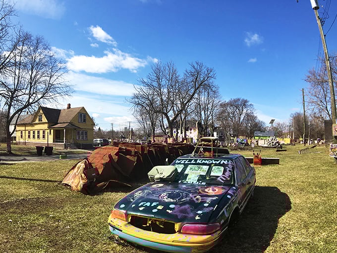 Art or madness? This whimsical wonderland proves one man's trash is another's treasure—and everyone's conversation starter.