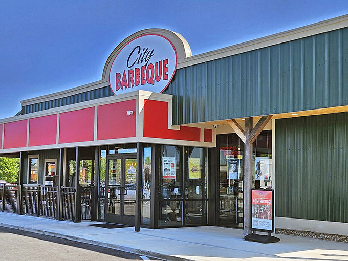 City Barbeque: Where urban meets rural in a smoky love affair. It's like a country song come to life – minus the heartbreak.