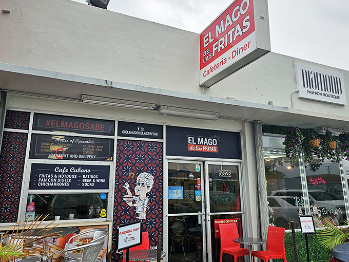 Forget Hogwarts, this is where the real magic happens. El Mago's storefront promises spellbinding bites.