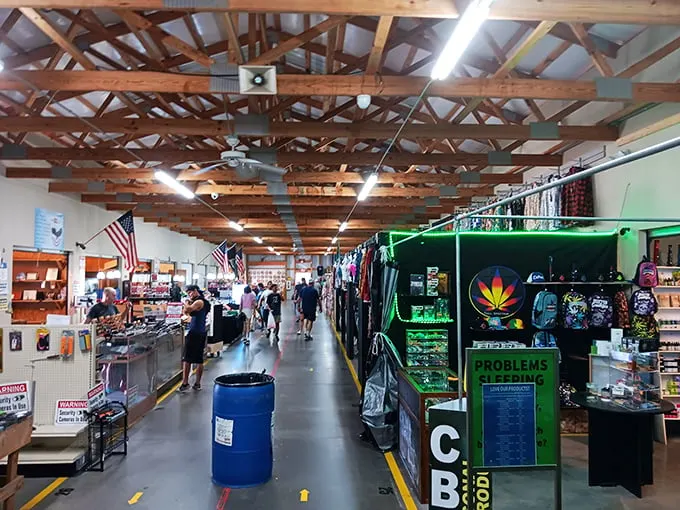 From vintage vinyl to quirky collectibles, Webb Road Flea Market is like your eccentric aunt's attic, but with price tags.