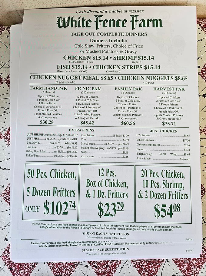 Decisions, decisions! This menu is like a greatest hits album of comfort food classics. Prepare for delicious dilemmas.