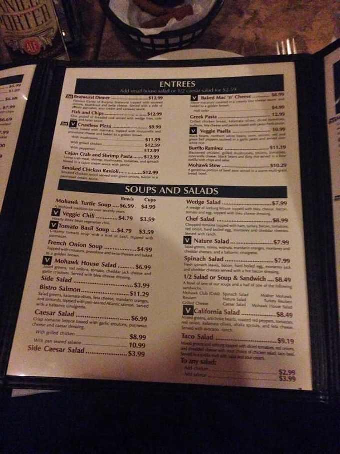 Decisions, decisions! This menu is like a choose-your-own-adventure book, but every ending is delicious.