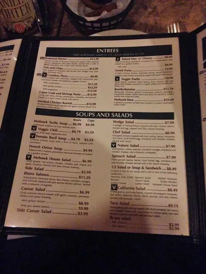 Decisions, decisions! This menu is like a choose-your-own-adventure book, but every ending is delicious.