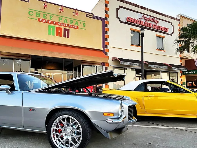 Chocolate and classic cars? It's like Willy Wonka and Vin Diesel had a delicious lovechild right here in Daytona Beach.