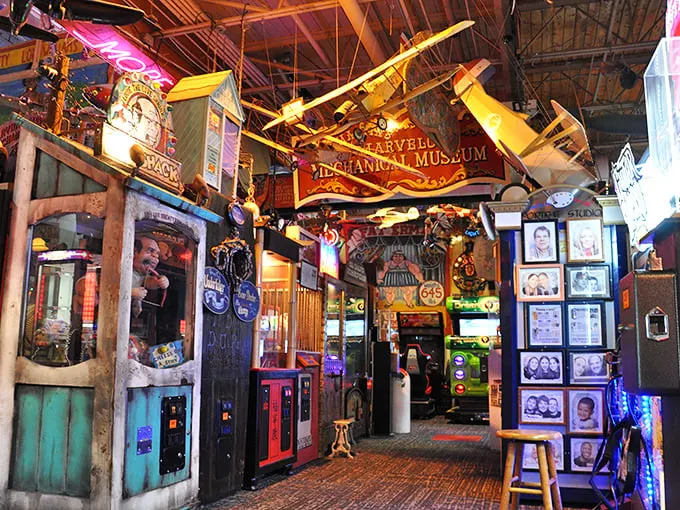 Step right up to a mechanical marvel! This museum is what you'd get if Walt Disney and Rube Goldberg had a steampunk lovechild.