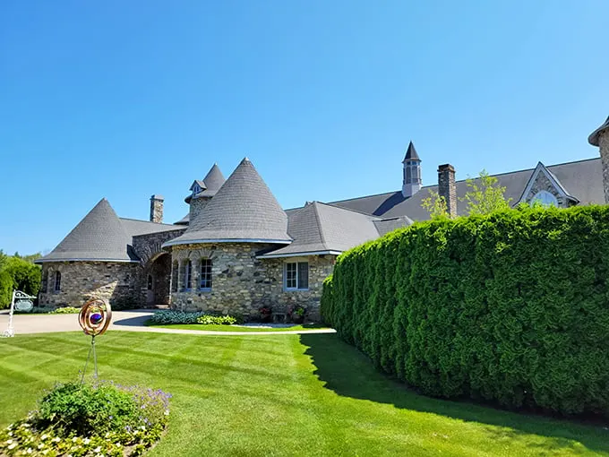 From moo to "I do!" Castle Farms' picturesque grounds are where medieval dreams and modern romance tie the knot.