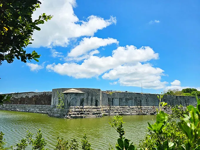 Key West's hidden gem: Fort Taylor's beach. Snorkel with tropical fish, then dry off while exploring 19th-century military ingenuity.