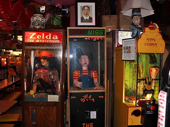 Nostalgia overload! Marvin's is a cacophony of clicks, whirs, and childhood memories that'll make you feel like a kid again.