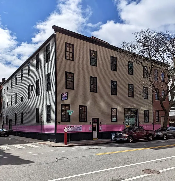 The Garment District (Cambridge): "Dive into a sea of style! The 'By the Pound' section is like a ball pit for grown-ups, but with vintage treasures instead of plastic balls."
