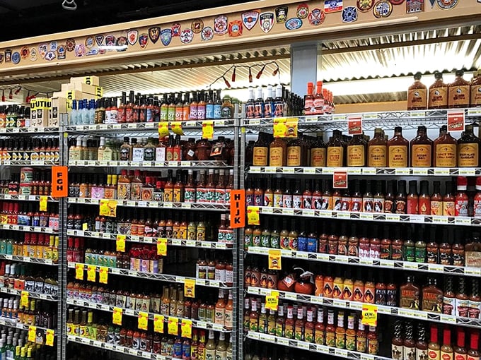 Hot sauce heaven or Dante's inferno? Either way, this fiery collection is sure to spice up your life. Caution: May cause spontaneous salsa dancing.