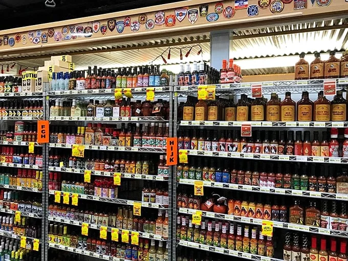 Hot sauce heaven or Dante's inferno? Either way, this fiery collection is sure to spice up your life. Caution: May cause spontaneous salsa dancing.
