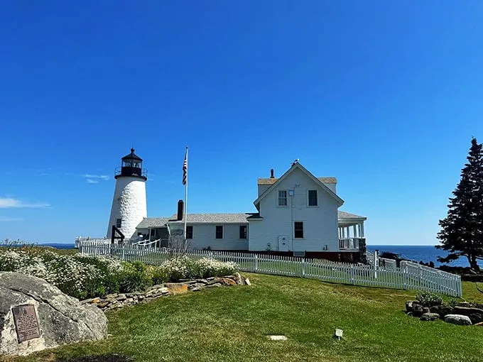 Pemaquid Point: Where Mother Nature decided to play Jenga with rocks. The lighthouse is just showing off at this point.