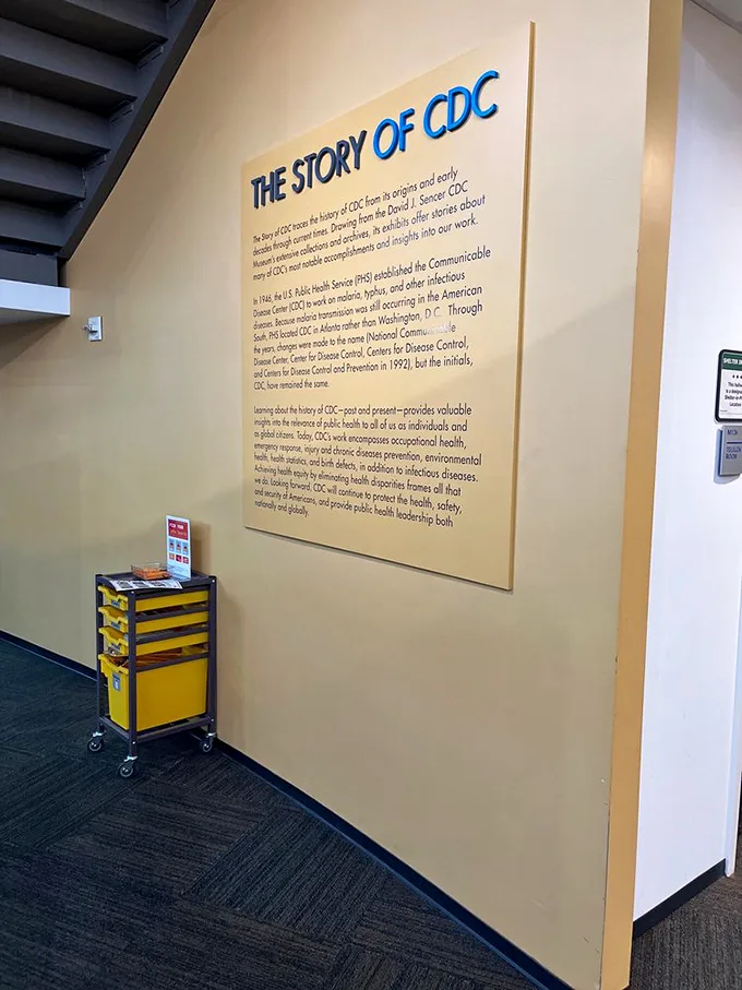 "Once upon a time in disease control…" The CDC's origin story unfolds, proving that even superheroes in lab coats have humble beginnings.