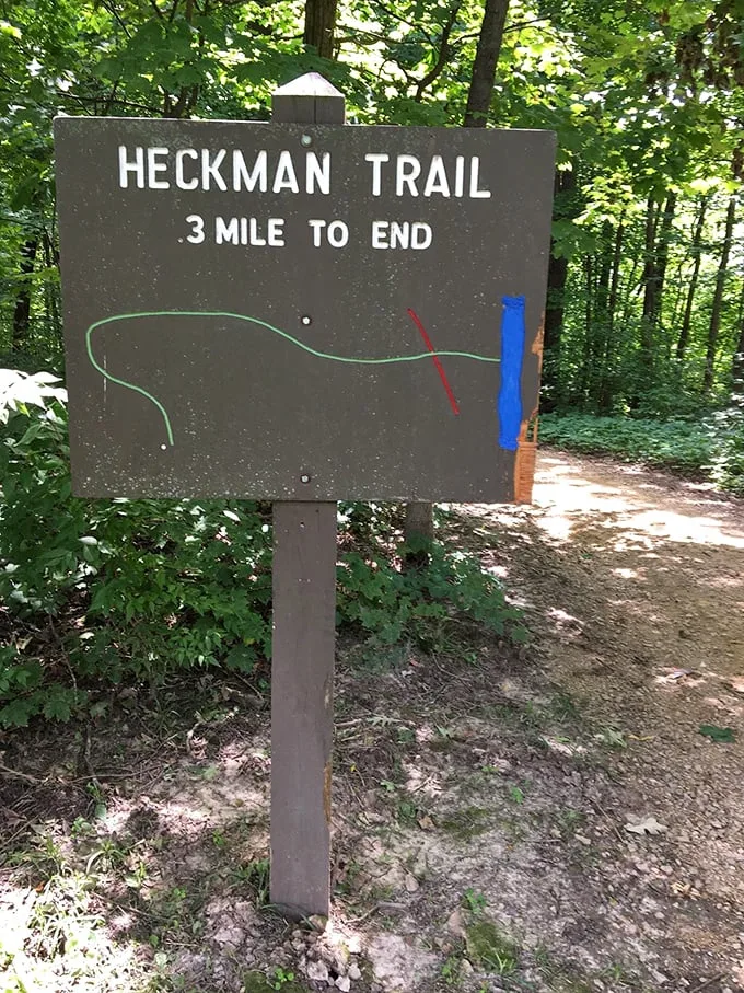 Heckman Trail: 3 miles of nature's standup comedy. The punchline? Those leg muscles you forgot you had!