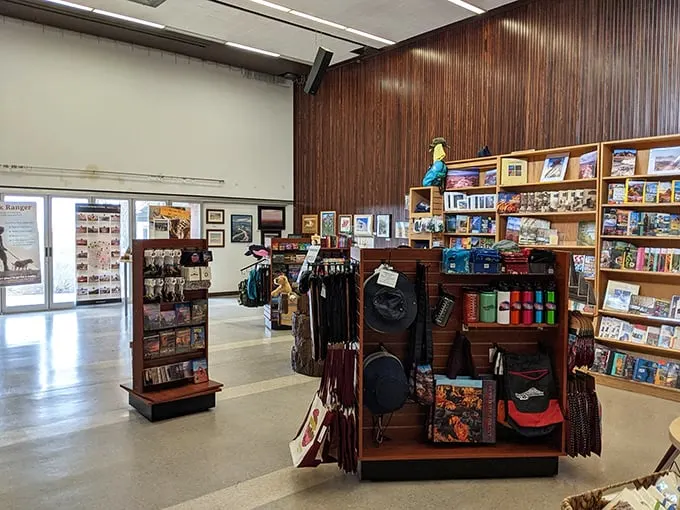 Souvenir shopping or treasure hunting? This gift shop is where Indiana Jones meets your favorite quirky aunt's living room.