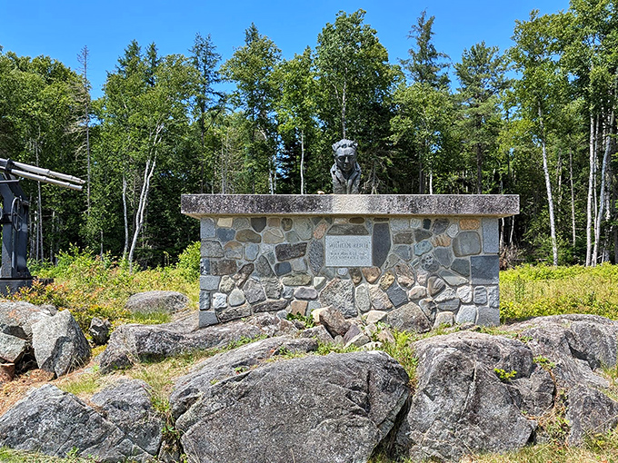 A rocky tribute fit for a scientific rebel. Reich's final resting place is as unconventional as his theories – no pearly gates, just granite and wilderness.