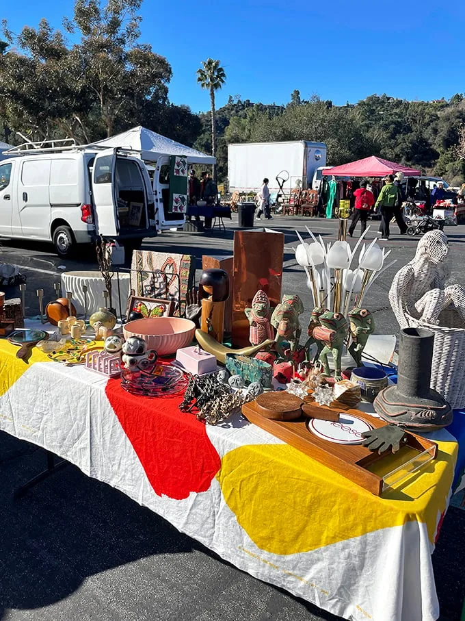 One person's trash is another's treasure trove. This eclectic mix of antiques and oddities is like a real-life game of "I Spy."